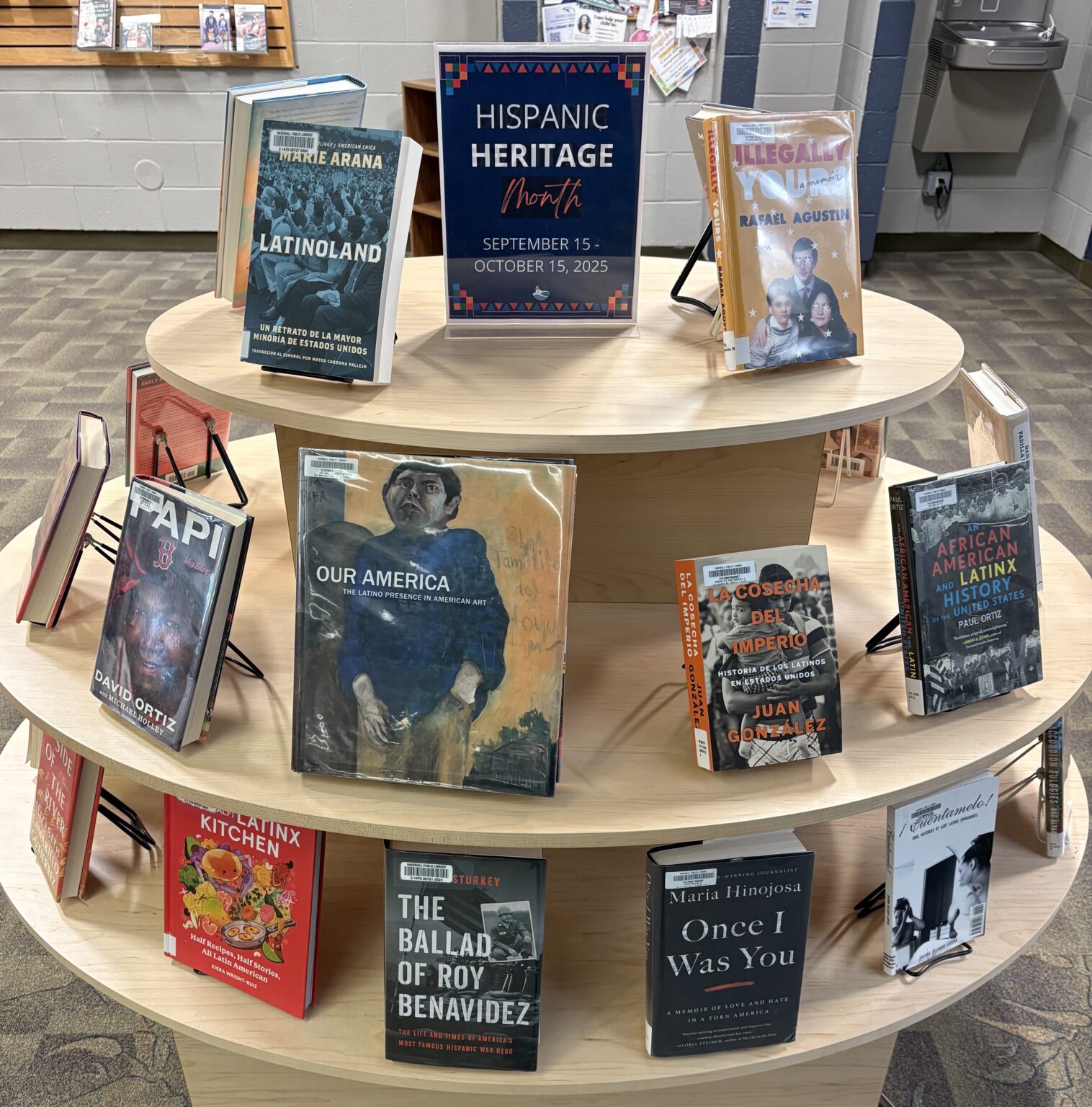 September Displays Around the Library – Haverhill Public Library