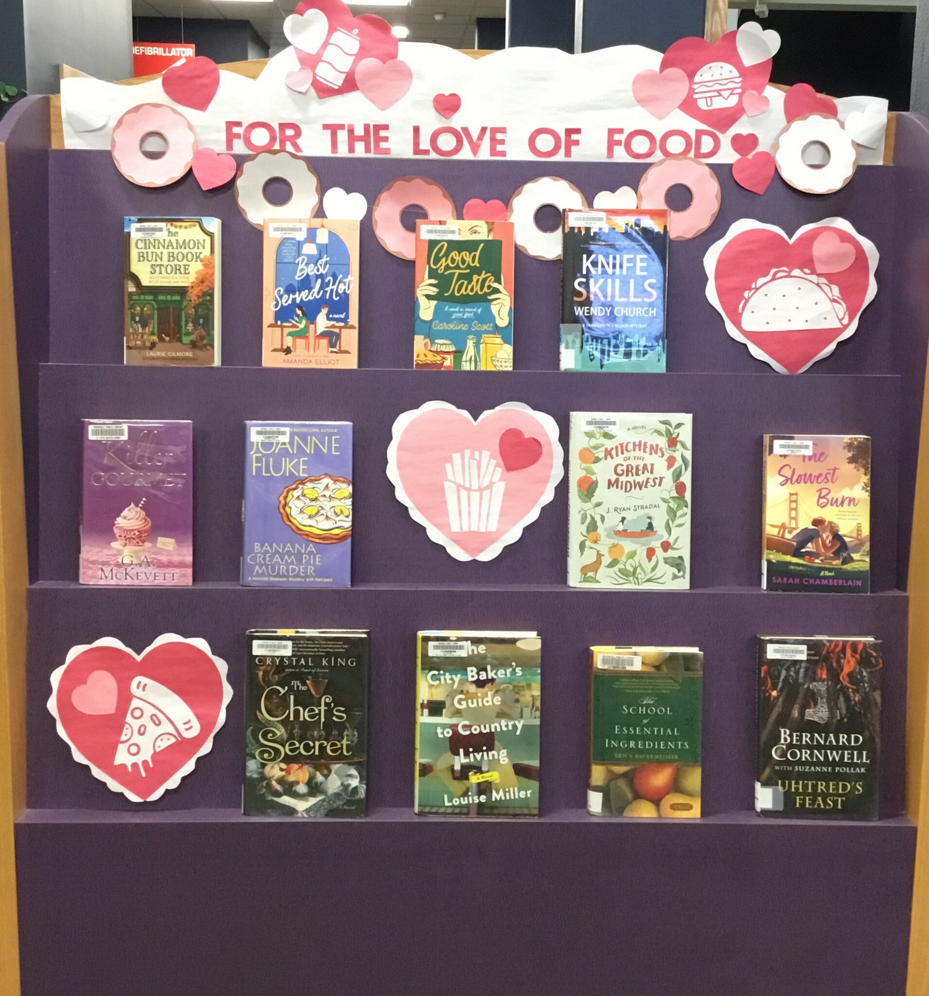 February Displays Around the Library – Haverhill Public Library