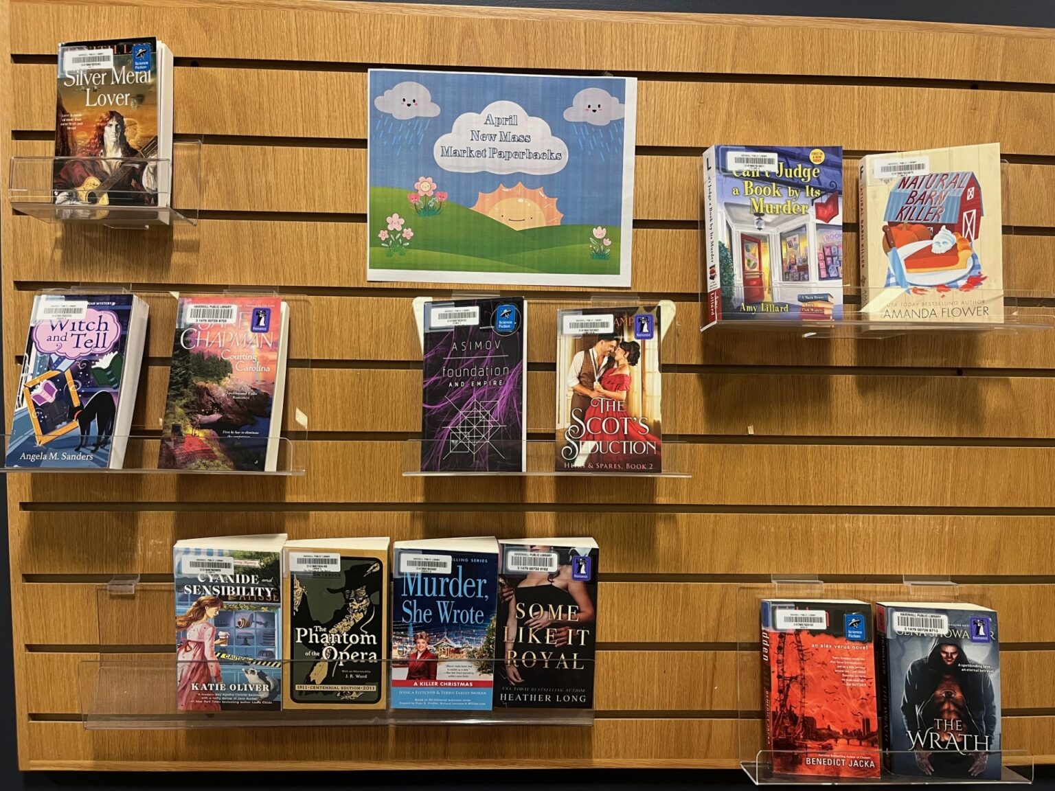April Displays Around the Library – Haverhill Public Library